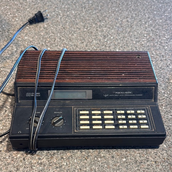 Realistic | Other | Vintage Realistic Programmable Scanner | Poshmark